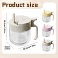 CMrtew Empty Seasoning Containers, Salt and Pepper Shaker Jars Bottles ...