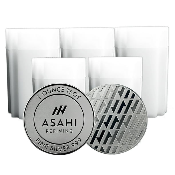 Lot of 100 - 1 oz Asahi Silver Round .999 Fine - Walmart.com
