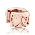 Pandora Rose Row Of Hearts Clip Charm 781978 - Walmart.com