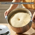 Joydeem 7l Stainless Steel Electric Dough Maker With Timing And Ferment Function