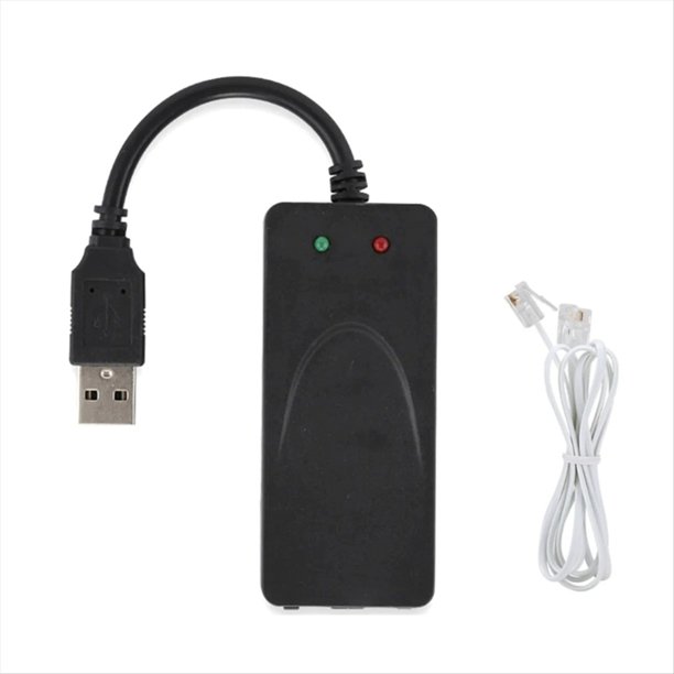 Módem de Fax, Controlador de Módem Externo USB2.0 56K, Módem USB ...