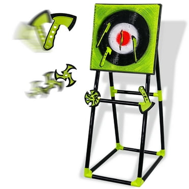 EastPoint Sports Ultimate Axe Throw Set with Foam Axes and Bristle ...