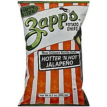 Zapp's New Orleans Kettle-Style Potato Chips, Cajun Crawtator Crunchy ...