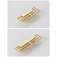4Pcs Cabinet Pull Metal Dressers Knob Simple Square Drawer Door Pulls ...