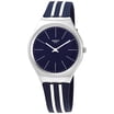 Swatch Harmonieuse Men's Leather Watch YWG406 - Walmart.com