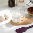 BCnmviku Glass Measuring Cup with Handle, 8OZ/250ML/1 CUP High ...