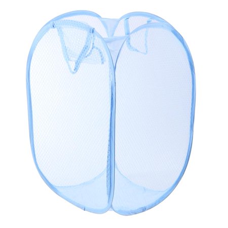 rudenlos Folding Mesh Dirty Clothes Laundry Bucket Sundries Storage ...