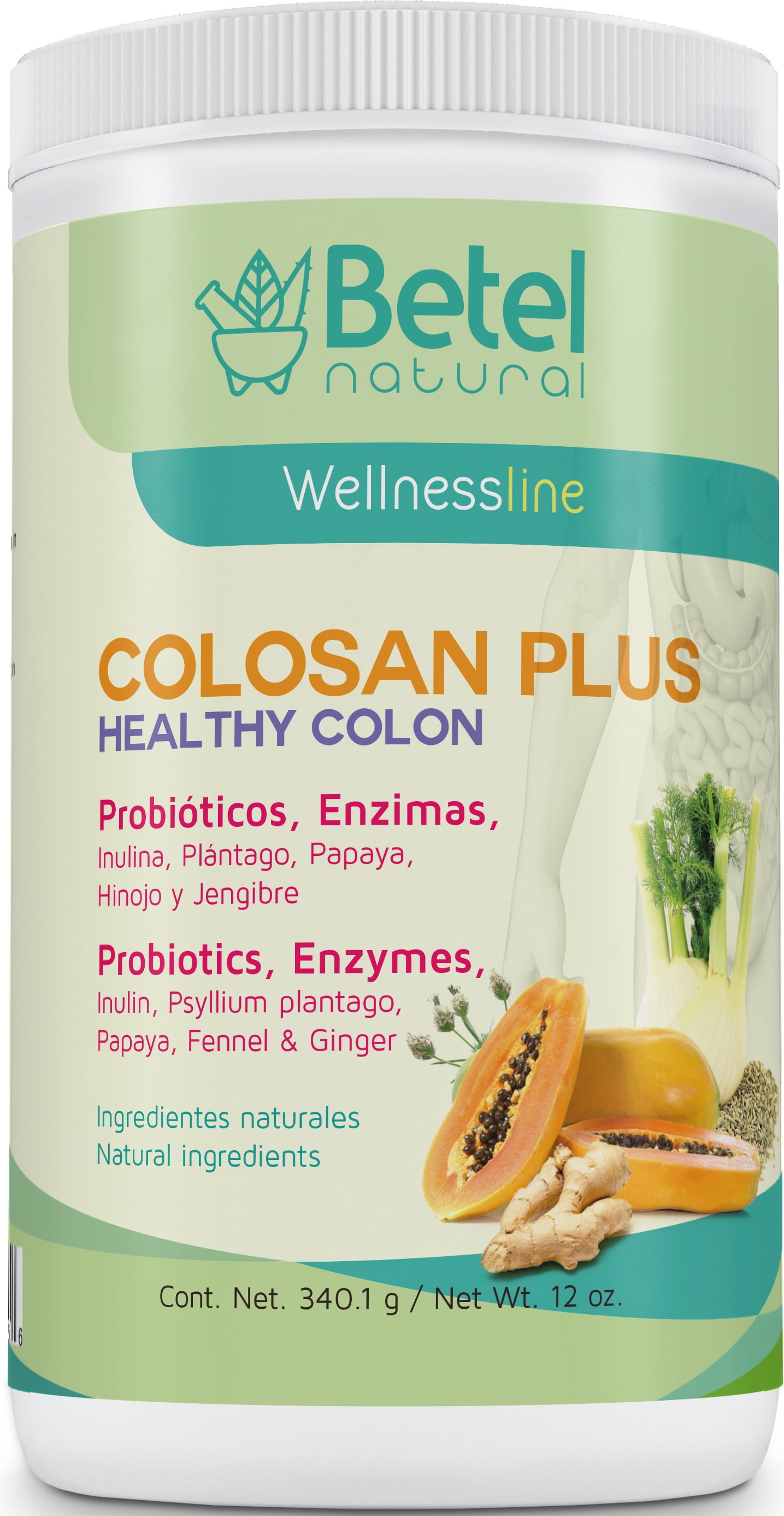 Colosan Plus - Healthy Colon All Natural Colon Cleanse with Probiotics ...