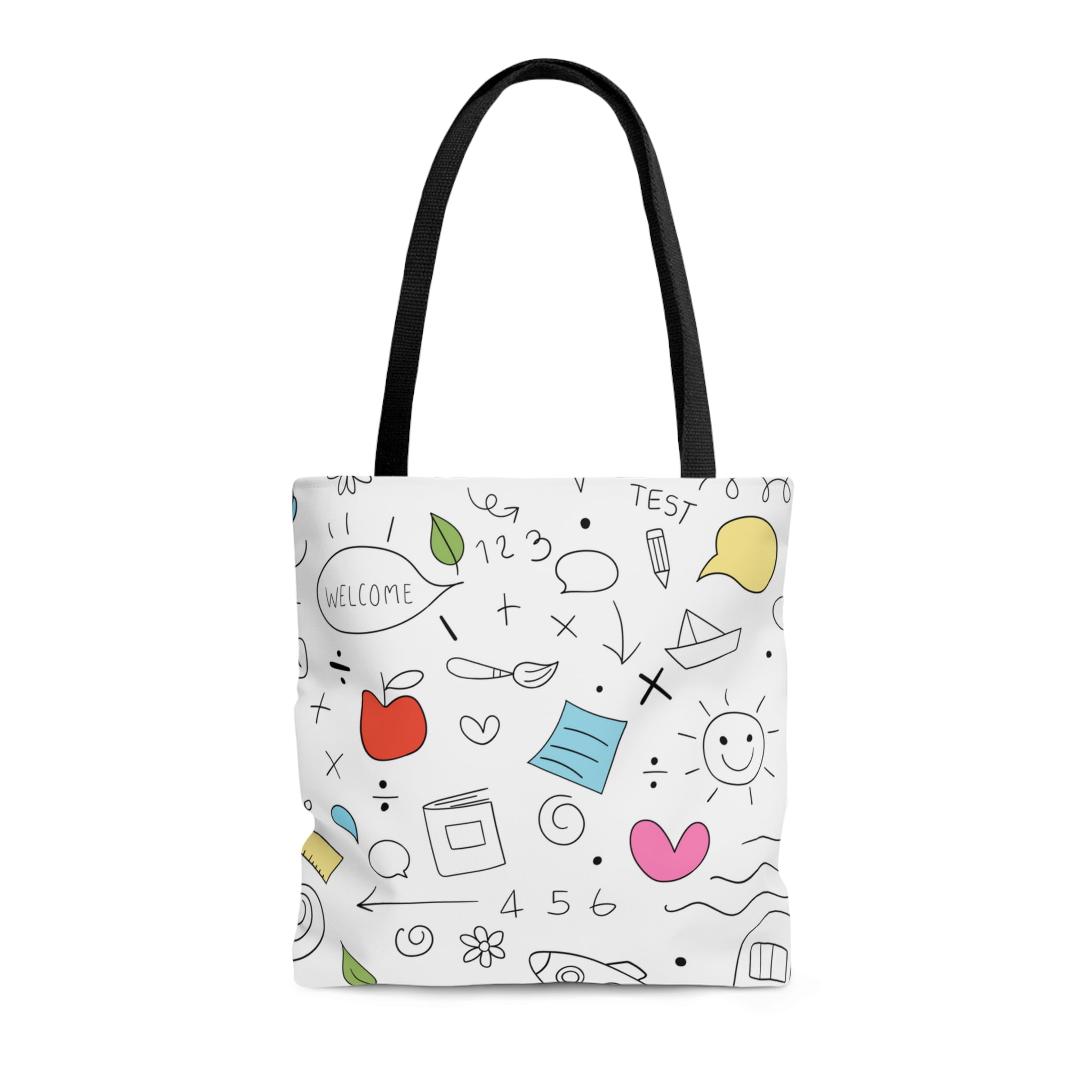 School Bag Doodles Tote Bag - Walmart.com