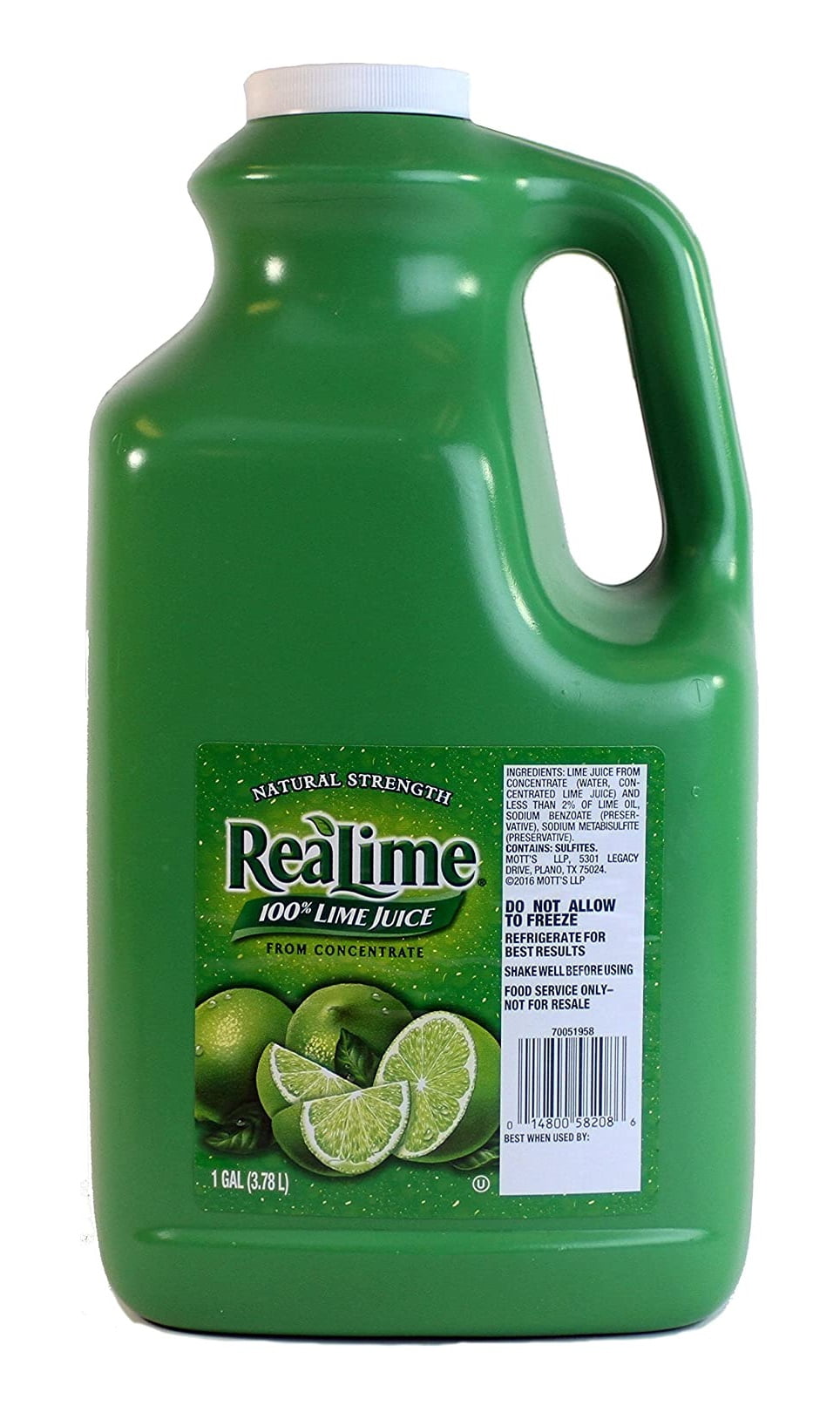 ReaLime 100% Lime Juice - 1 Gallon - Walmart.com