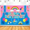 48 Pcs Ms Birthday Party Decoration Rachel Set Banners ,Balloons ...