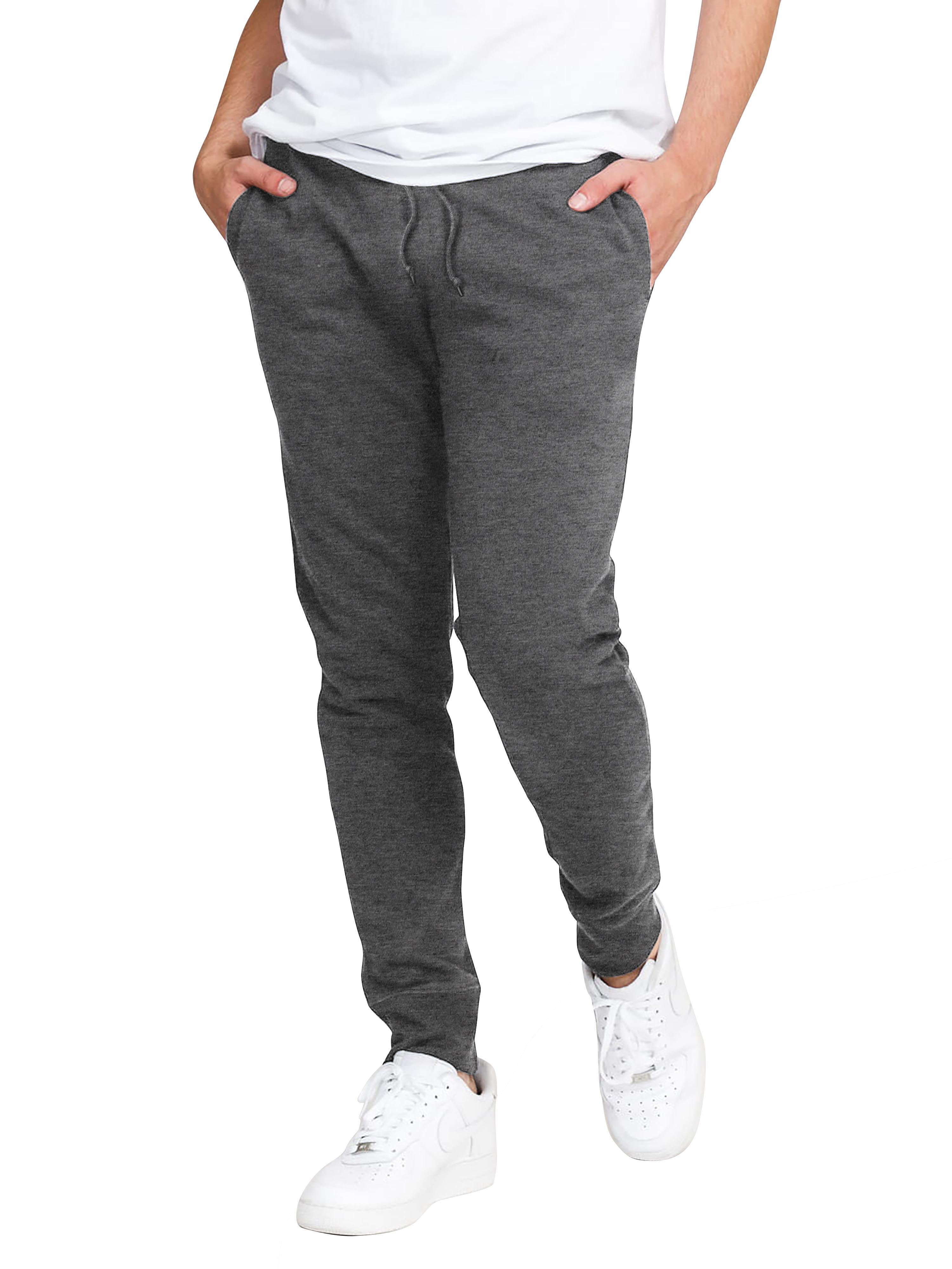 Ma Croix Mens Basic Jogger Fleece Fatigue Athletic Warm Up Sweatpants ...