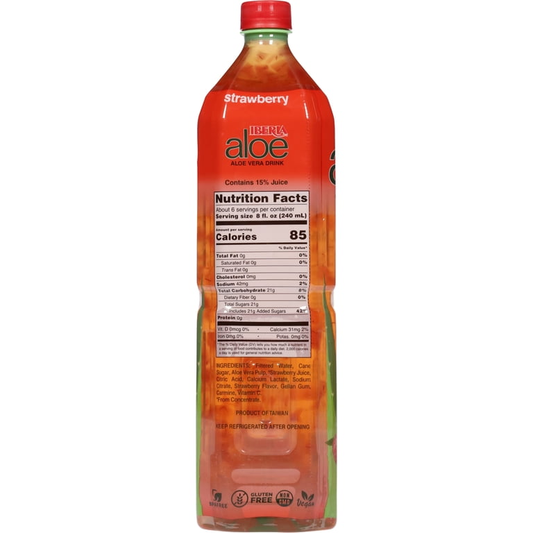 Aloe Vera Drink Nutrition Facts