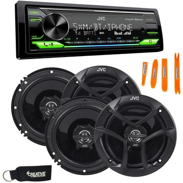 JVC Mobile KD-TD70BT KD-TD70BT Single-DIN In-Dash AM/FM/CD Receiver with Bluetooth - Walmart.com