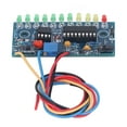 10-Segment LED Audio Level Indicator Module - 11pcs 3mm LEDs for VU ...
