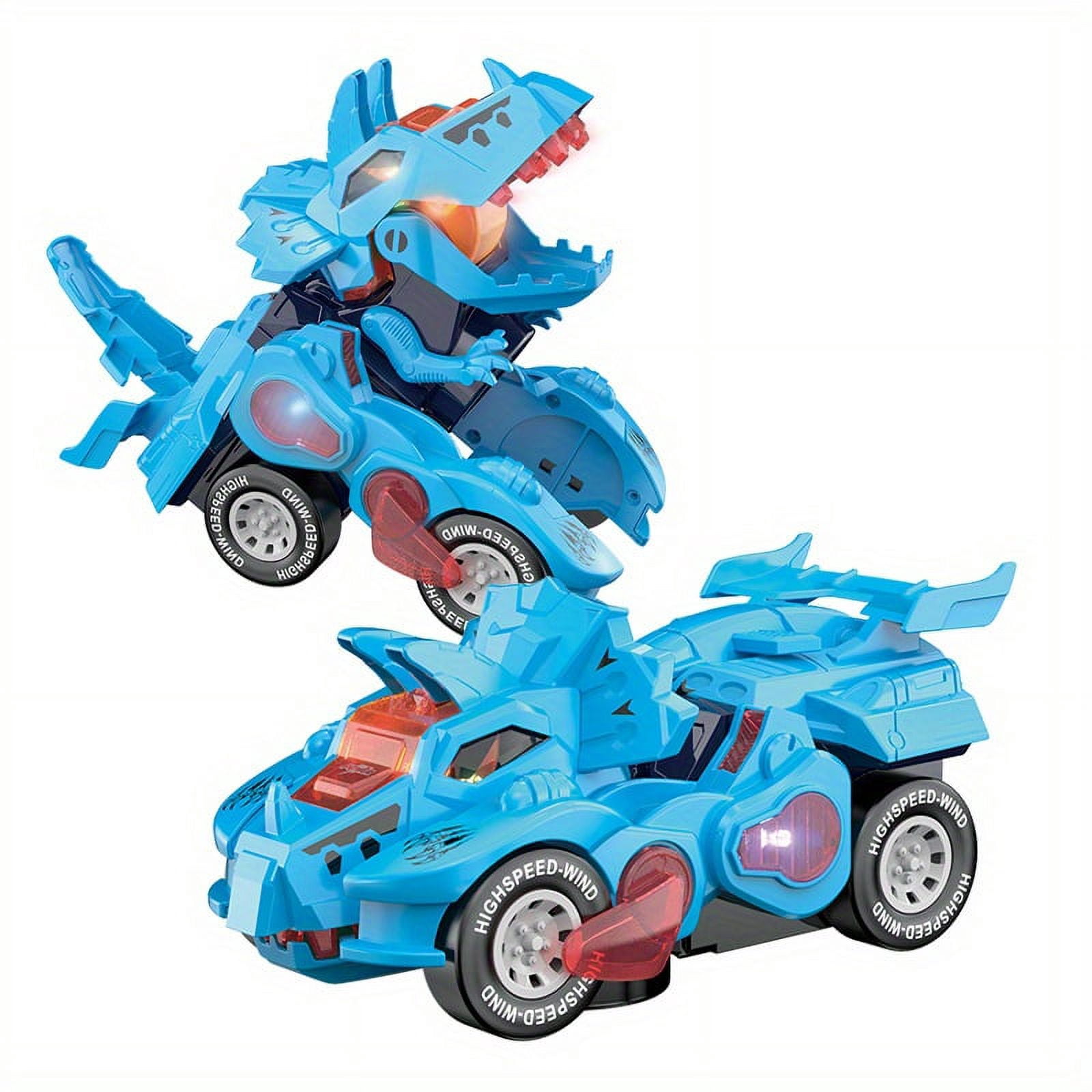 Universal Lighting Music Deformation Dinosaur Chariot Children Cool Toy ...