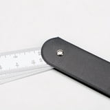 Unique Bargains Scale Ruler Plastic Foldable Architect Engineer Metric ...