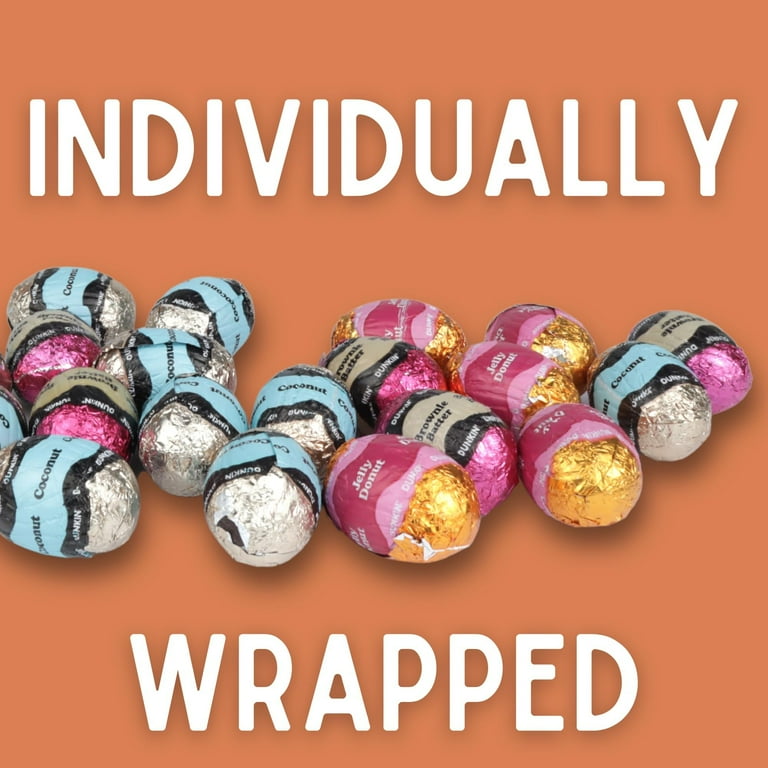 Chocolate Eggs Dunkin' Box O Chocolates Individually Wrapped Donut ...