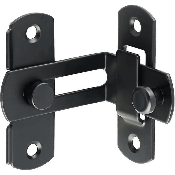 90 De Door Slide Gate Latch Tiny Door Bolt, Less Steel E ,lar | Bodega ...