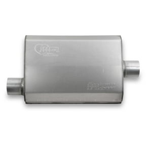 Vibrant Performance 1145 STREETPOWER Flat Black Oval Muffler - Walmart.com