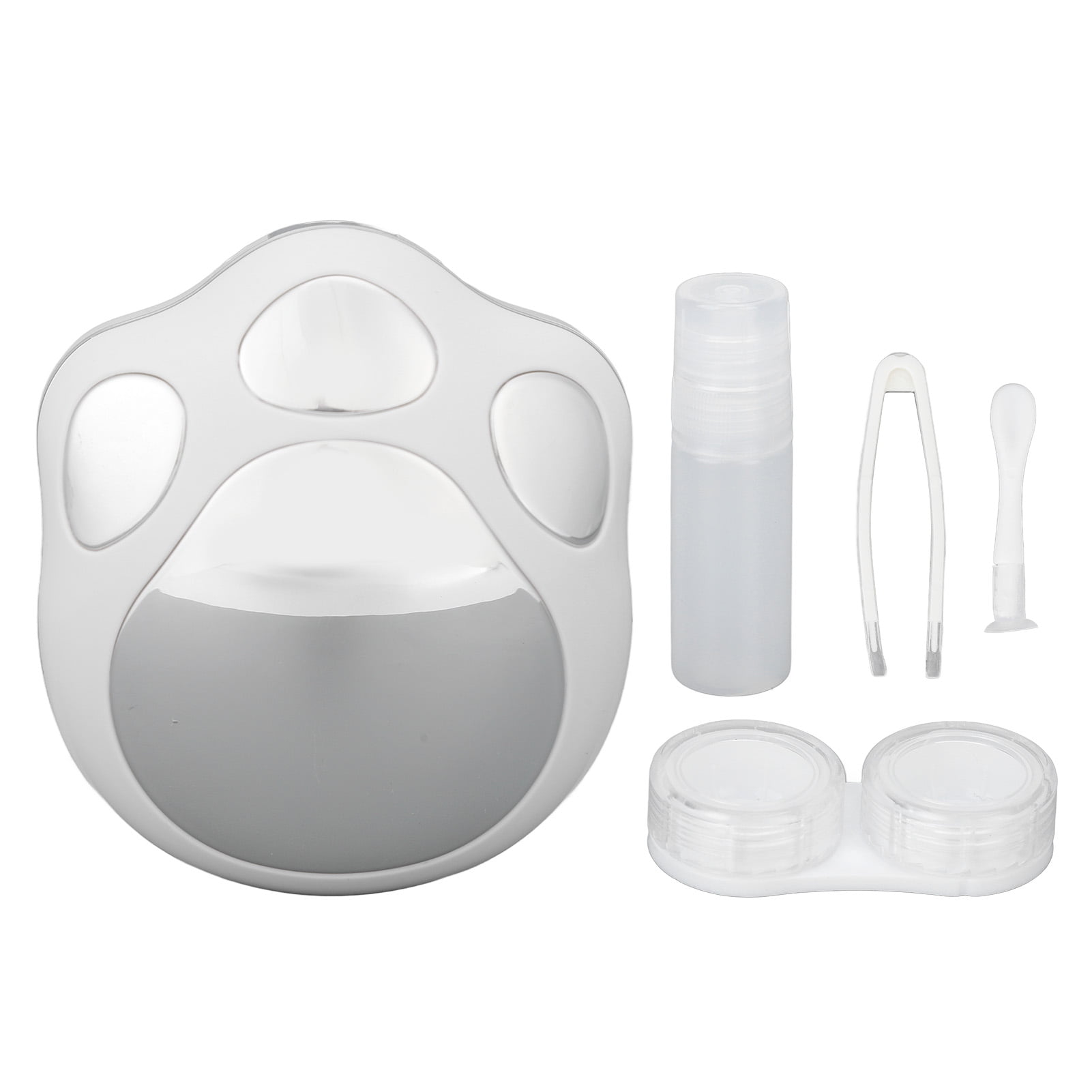 Lindo estuche para lentes de contacto con forma de pata, equipo de ...