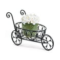 BLACK IRON FLOWER CART - Walmart.com