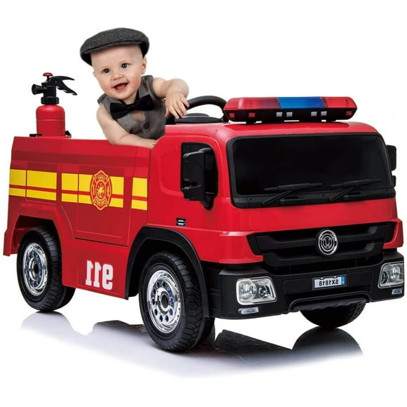Kids Ride Fire Truck