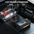 8500A Multi-function Car Jump Starter with Air Inflator/Deflator ...