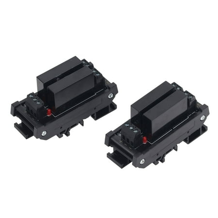 DC To AC Relay Module, Clear Connection Solid State Relay Module DIN ...