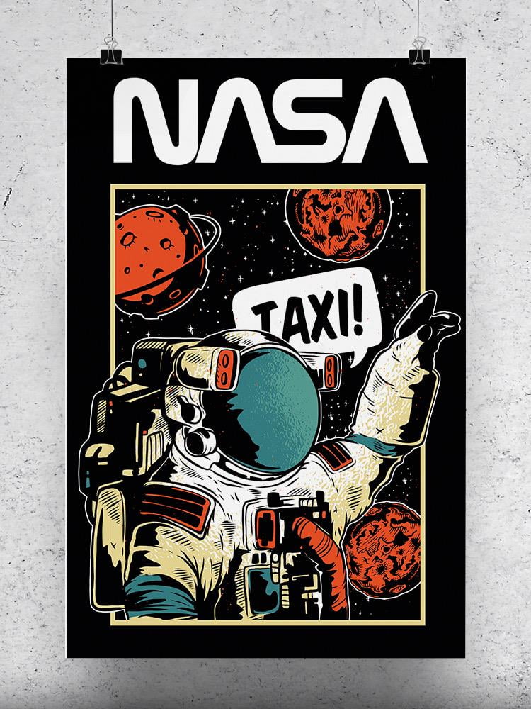 NASA Nasa Astronaut Portrait Taxi Poster - NASA Designs, - Walmart.com