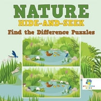 Nature Hide-and-Seek Find the Difference Puzzles (Paperback) - Walmart.com