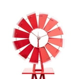 Ktaxon 8Ft Outdoor Metal Windmill, Ornamental Wind Spinner Yard Stake ...