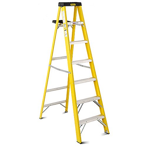 Stanley 6' Fiberglass Ladder - Walmart.com