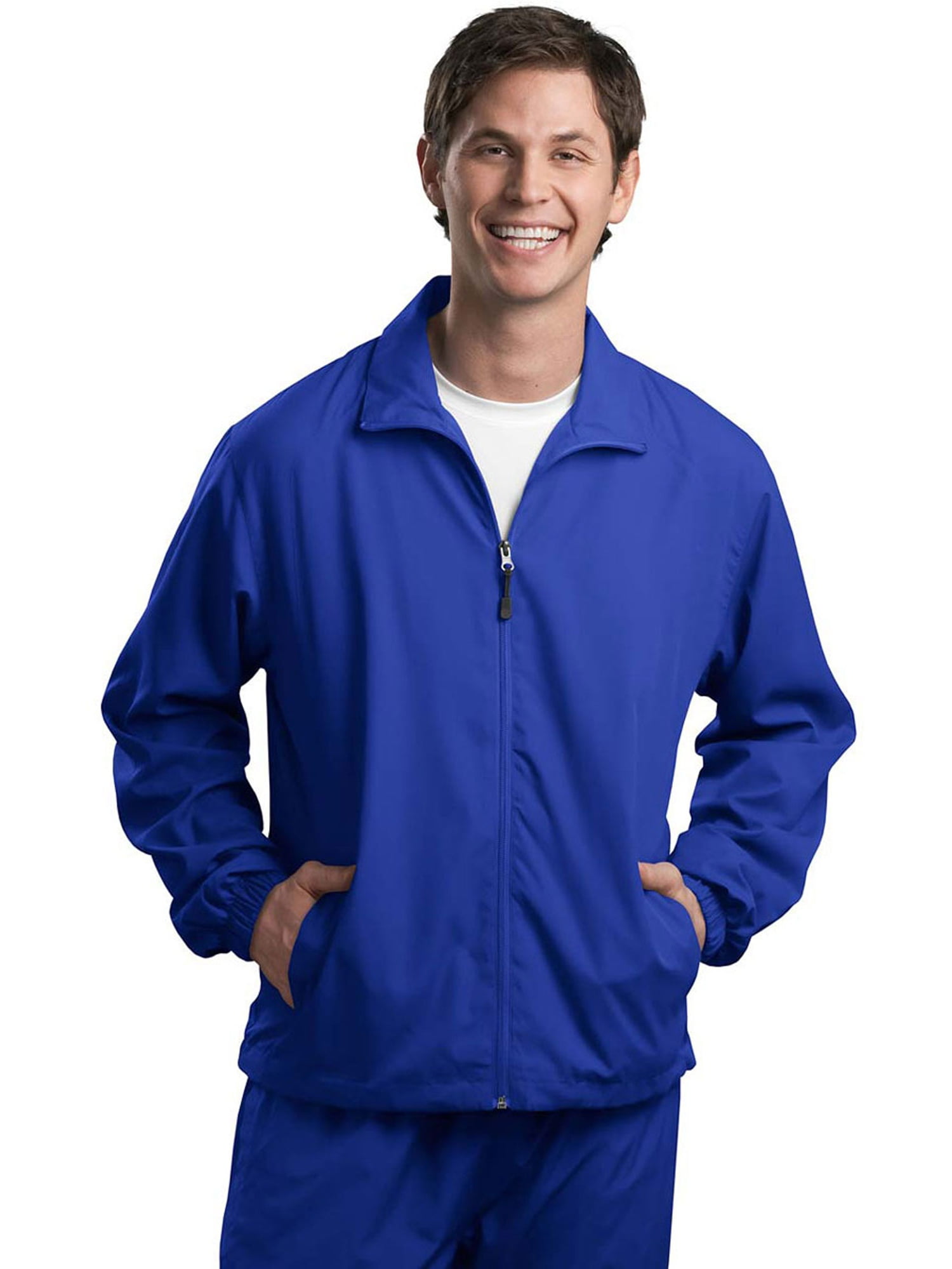 Sport-Tek Full-Zip Wind Jacket. JST70 - Walmart.com
