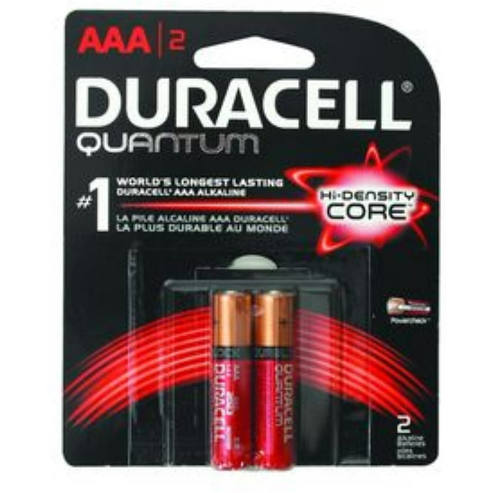 Duracell Quantum High-Density Core AAA Batteries 2 ea - Walmart.com ...