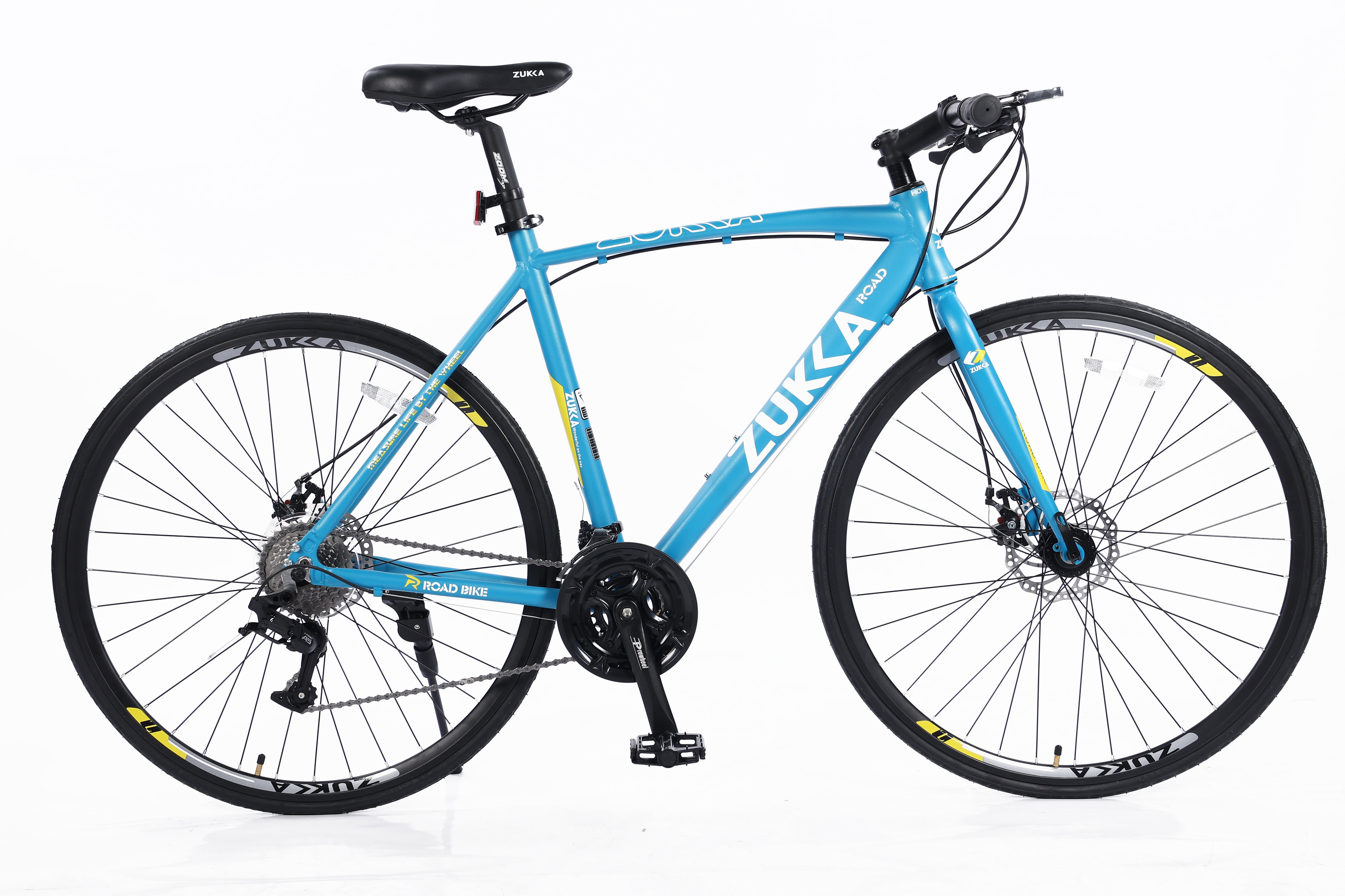 Meghna Hybrid Bike 700C Wheels Navy 27 Speed Disc Brake Bicycle City ...