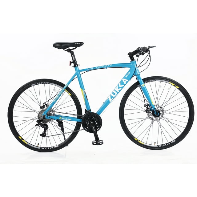 Fomas Road Bike, 700C Aluminum Alloy Road Bike , 27 Speed Disc Brake ...
