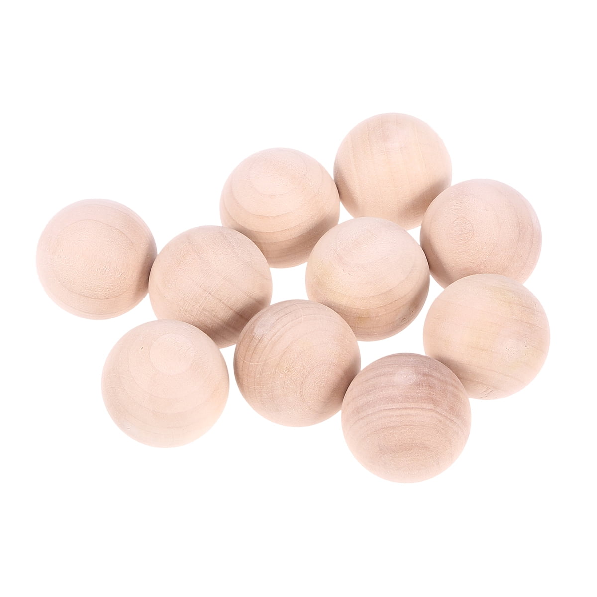 Click here for Kakowely 10pcs Solid Wooden Ball Round Ball For Je... prices