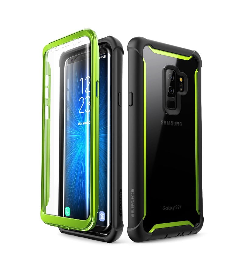Samsung Galaxy S9+ Plus case, i-Blason [Ares] Full-body Rugged Clear ...