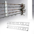2Pcs Fishing Rod Holders Fishing Pole Rack 10 Pole Basement Vertical ...