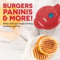 Dash Mini Maker Portable Grill Machine, 4in Cooking Surface, Red ...