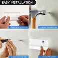 24PCS Vinyl Record Shelf Wall Mount 4 Inch Clear Acrylic Album Record ...