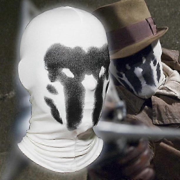Inkblot Mask Color Change Watchmen Rorschach Walter Kovacs Cosplay ...