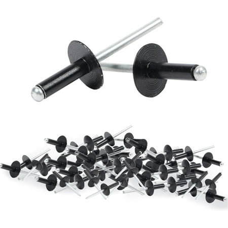 GFDYREE Aluminum Blind Rivet 4.8 x 20mm Pop Rivets Flange Blind Rivets ...
