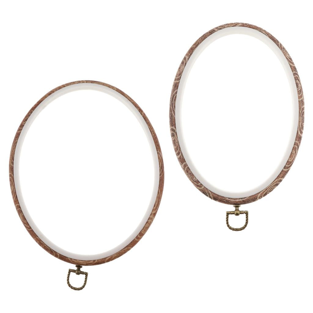 Click here for Veasfak 2x Oval Embroidery Hoop Cross Stitch Hoop... prices