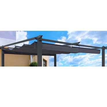 Garden Winds 8x8 Pavillion Barzebo Canopy Top Replacement - RipLock 350 ...