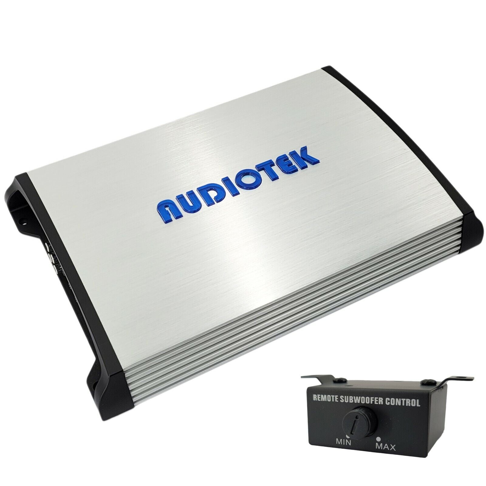 ADW Bundle Audiotek 1 Channel 7000 Watts Monoblock Class D 1 Ohm Stable Car Audio Amplifier ...