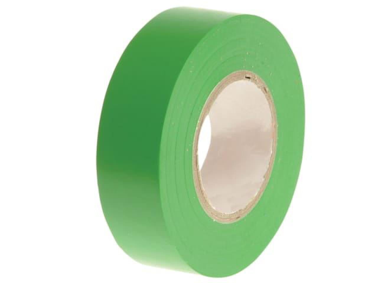 Faithfull - PVC Electrical Tape Green 19mm x 20m - Walmart.com
