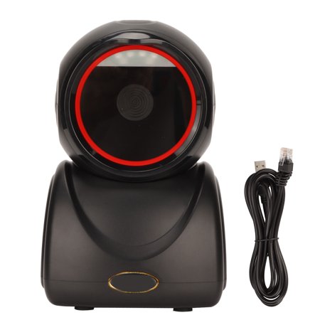 USB QR Code Scanner, CMOS Ambient Light Resistance Desktop QR Code ...