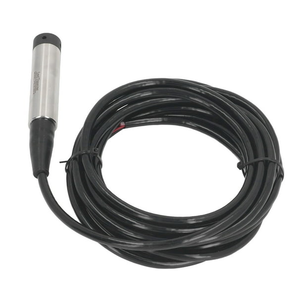 Water Level Sensor, IP68 Waterproof Throw in Type Submersible Level Transmitter Water Liquid ...